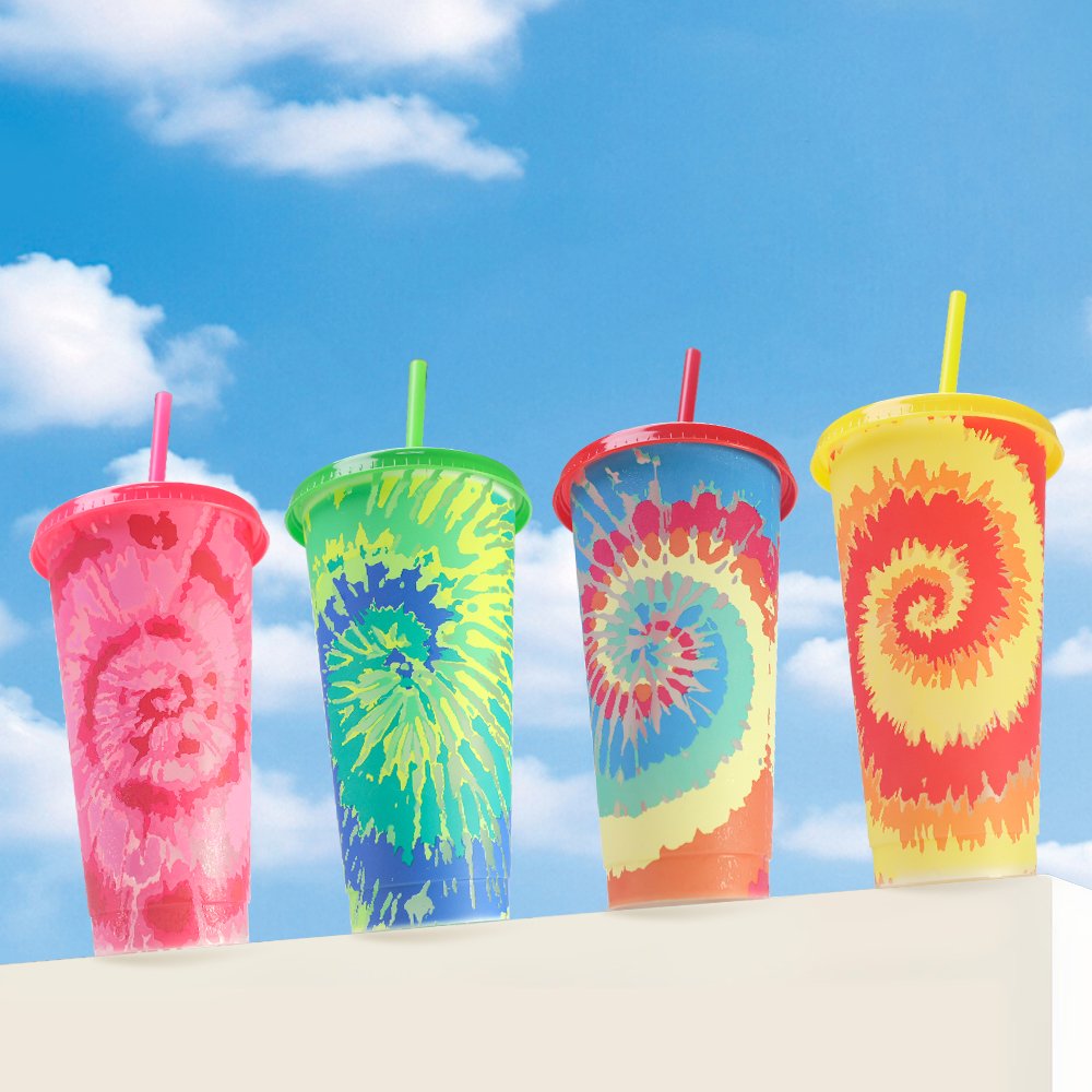 Color Changing Plastic Cups with Lids What They Are, How They Work ...